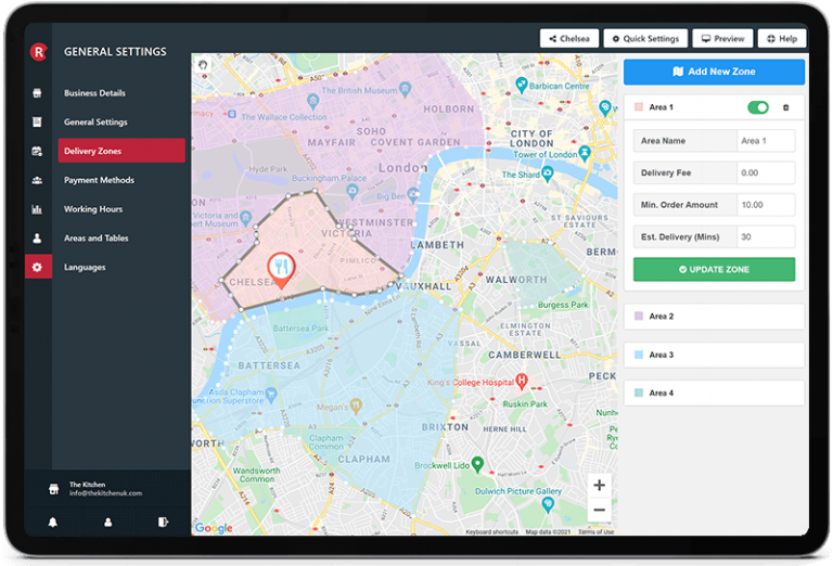 Online Ordering System for Scheduled Delivery - RestApp
