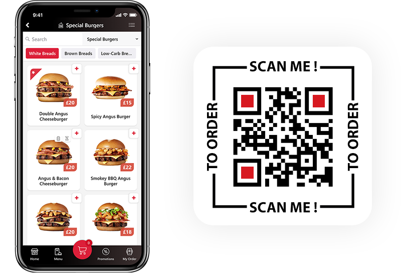 Online Self-Ordering System with QR Code - RestApp Online Self-Ordering System with QR Code - RestApp